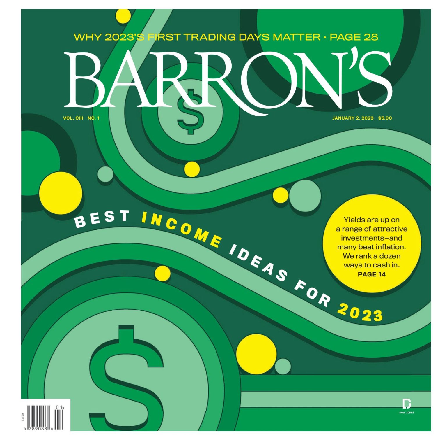 Barrons-巴伦周刊杂志2023年合集电子版下载PDF网盘订阅-易外刊-英语外刊杂志电子版PDF下载网站