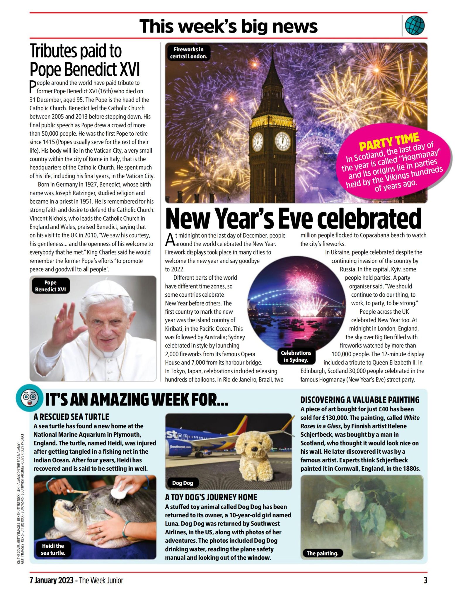 The Week Junior-青少年时事周刊杂志2023年合集电子版下载PDF网盘订阅-易外刊-英语外刊杂志电子版PDF下载网站